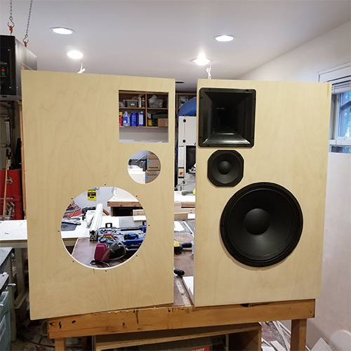 SB Audience :: 15Iinch Open Baffle Three Way