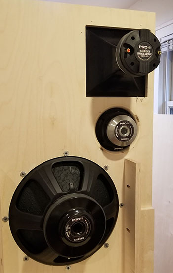 SB Audience :: 15Iinch Open Baffle Three Way